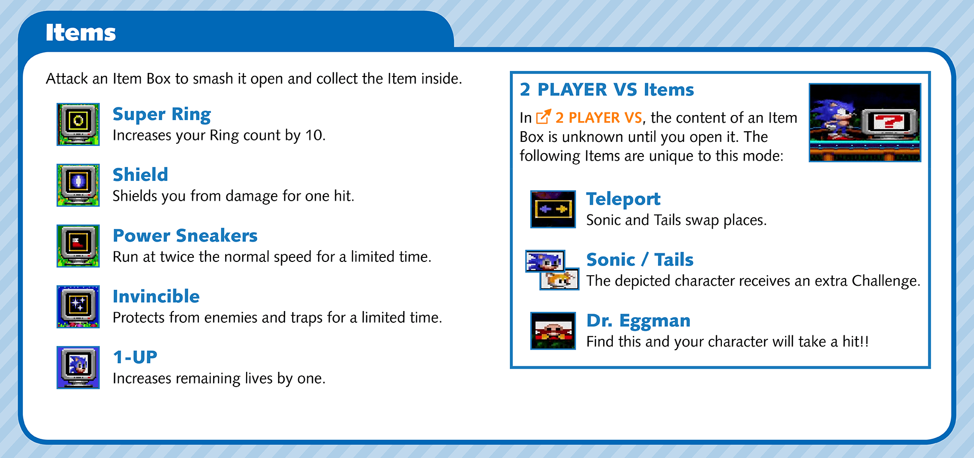 SEGA AGES SONIC THE HEDGEHOG 2 Web Manual